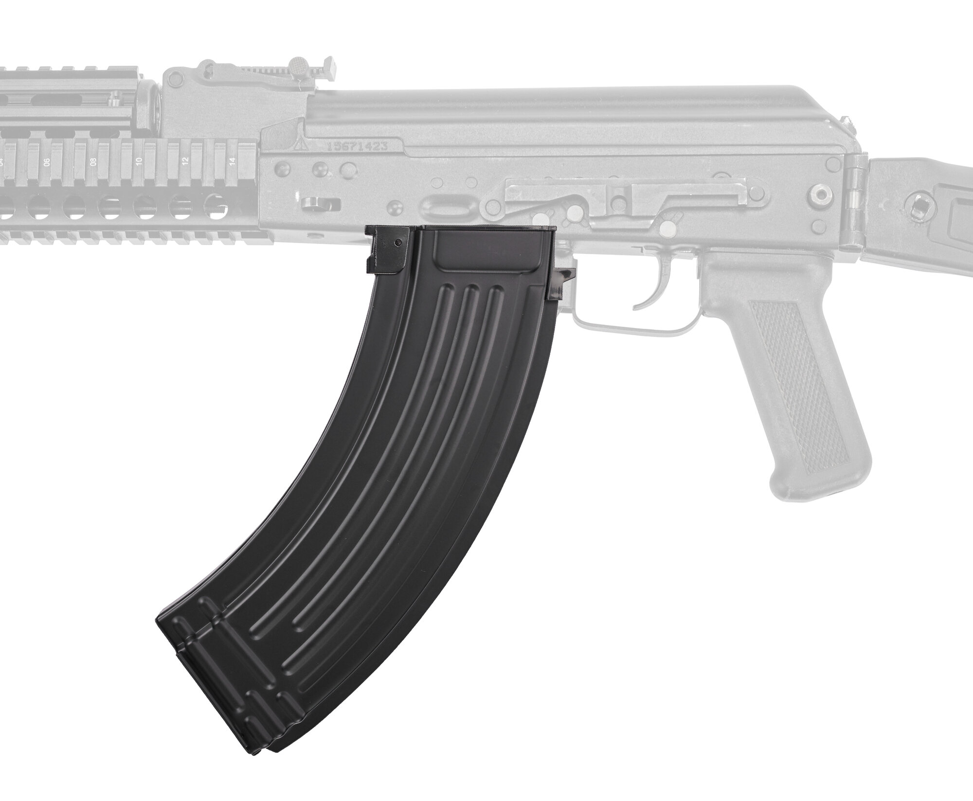 Магазин механический Cyma C71 (AK-серия, 150 шаров, металл)