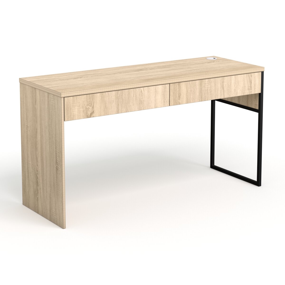 Письменный стол Миккей длинный, Дуб Сонома. Производитель товара - компания Westcom.