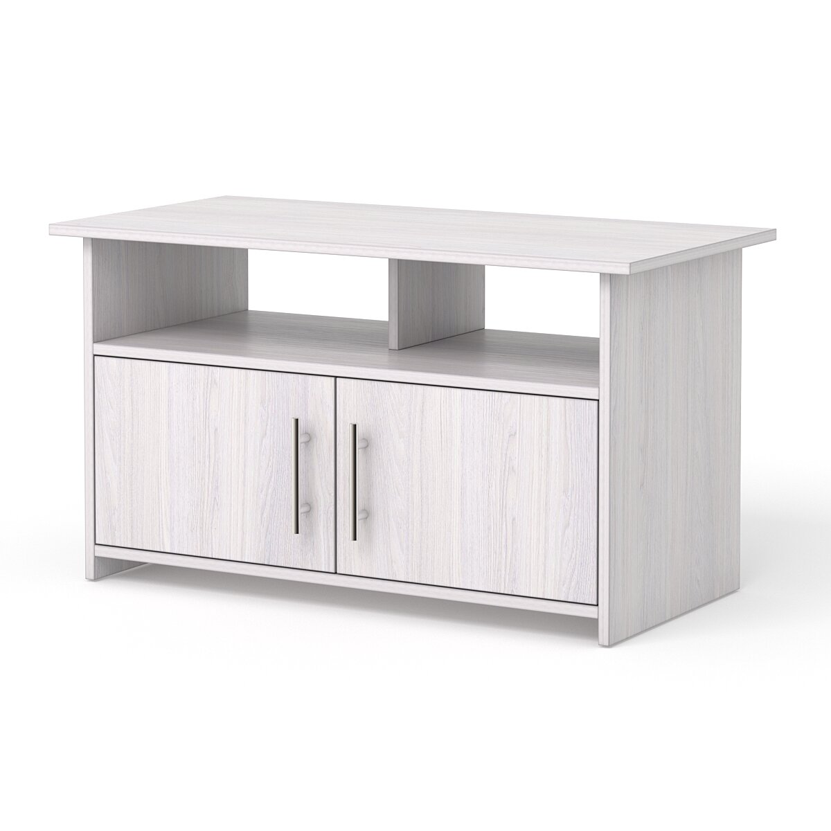 Тумба под телевизор "Оззи" №1, Ясень Анкор и Белый. Производитель товара - компания Westcom.