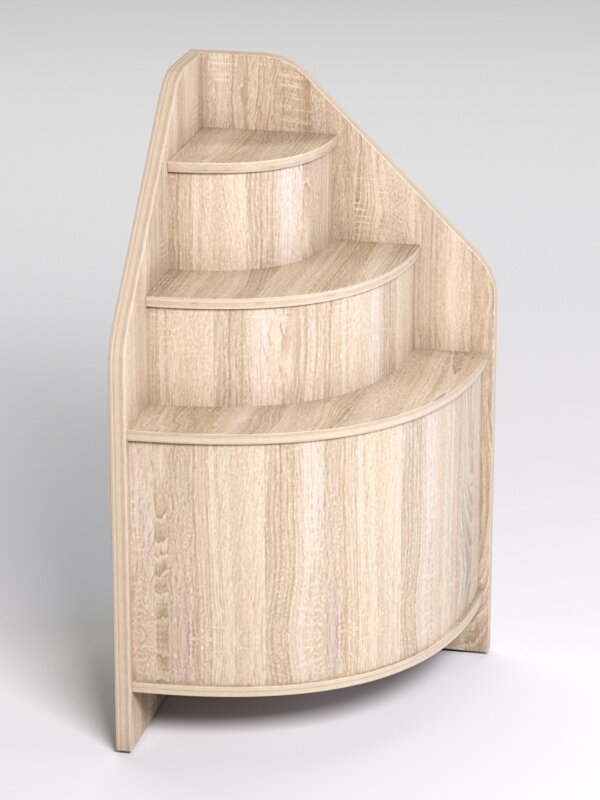 Угловой стеллаж "букин", Дуб Сонома. Производитель товара - компания Westcom.