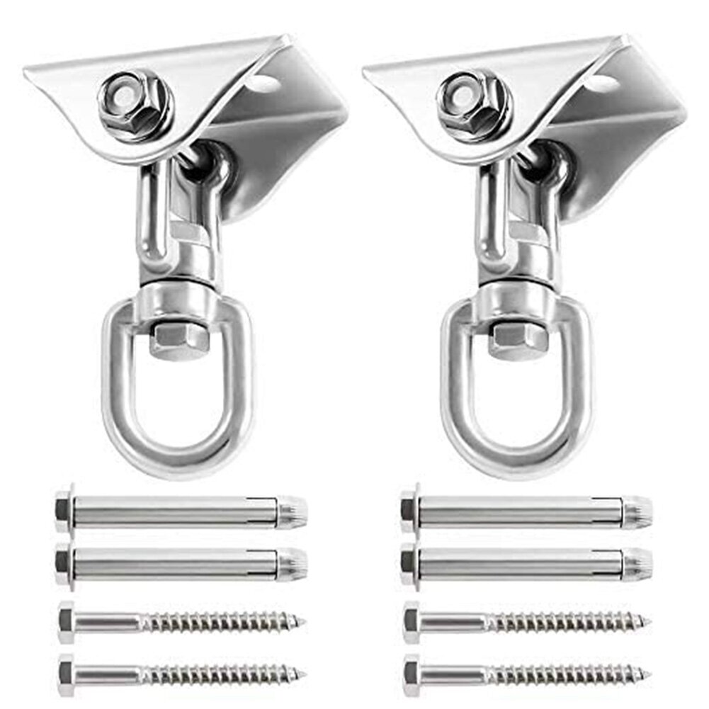 Вращающаяся фиксированная пластина из нержавеющей стали 304, вращающийся несущий крюк, аксессуары для крепления гамака