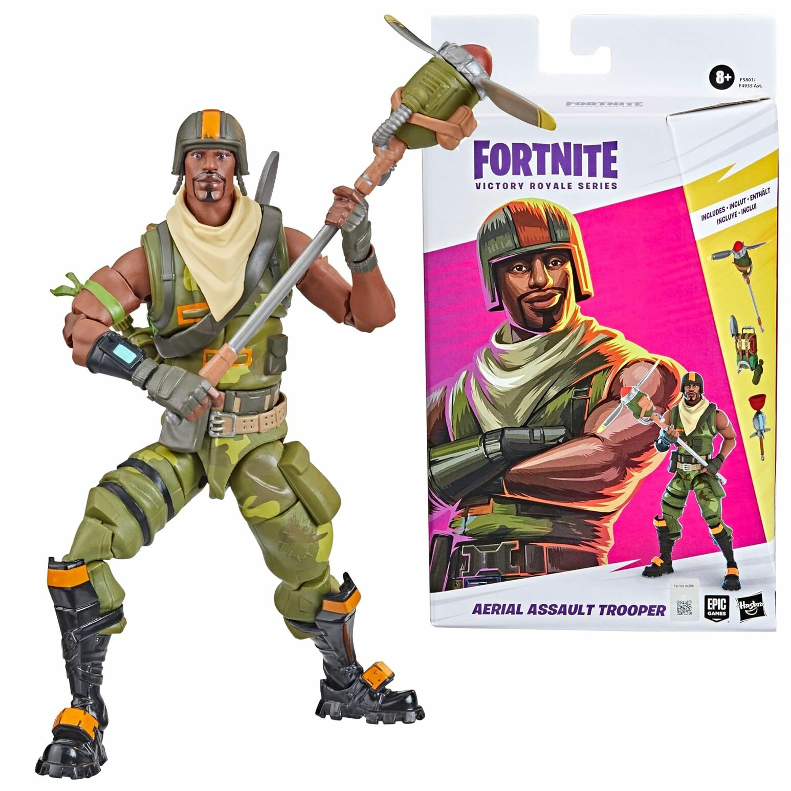 Коллекционная фигурка Hasbro FORTNITE, Десантник воздушного нападения, 6 дюймов