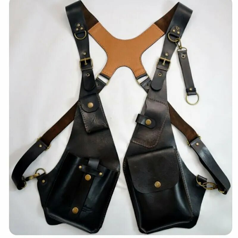 Нагрудная стяжка для рюкзака, противоугонная, черная, средне-серая, 300г