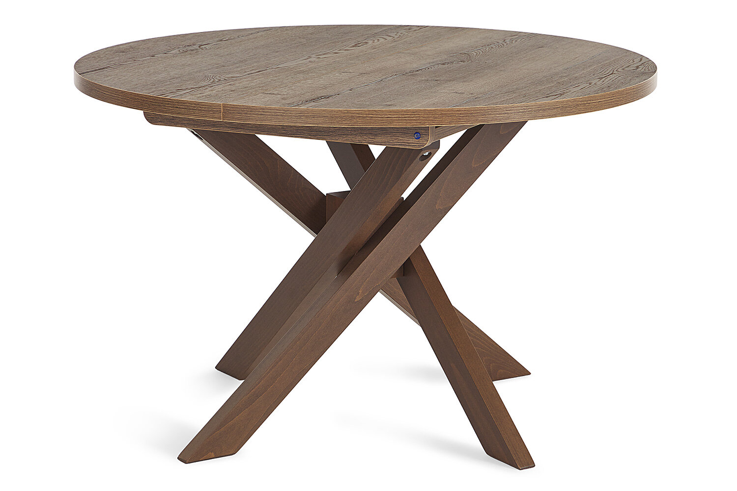 Стол кухонный Hoff Палермо 120х76х120 см, круглый, цвет дуб олово