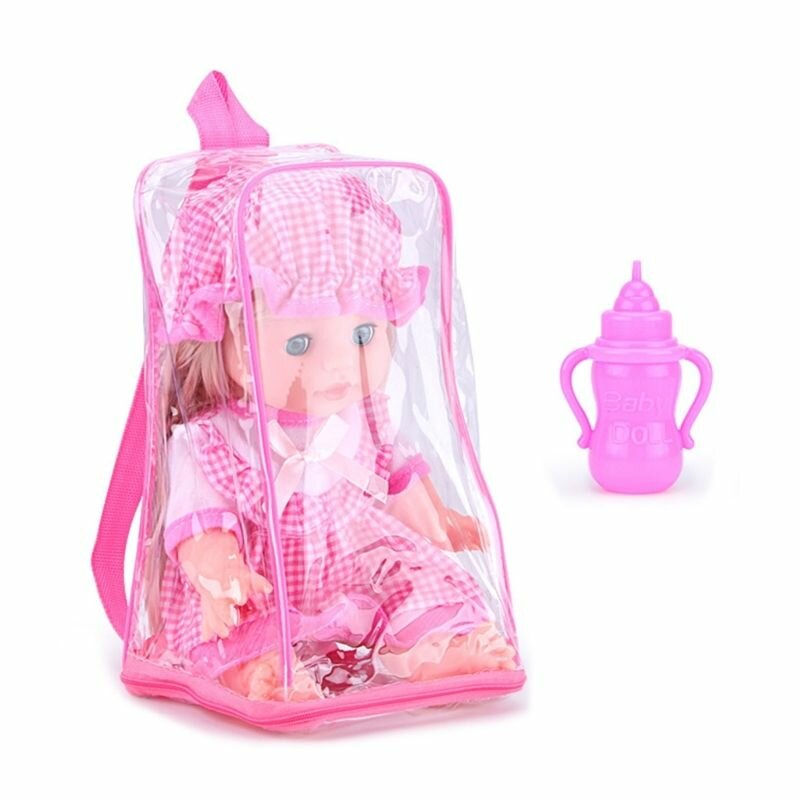 Имитационная говорящая кукла baby rebirth doll-12 маленьких сетчатых рюкзачков
