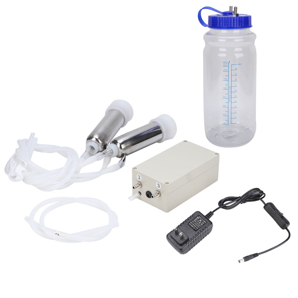 Портативный мини-бытовой электрический вакуумный доильный аппарат с пульсирующим режимом для коров и крупного рогатого скота ( )