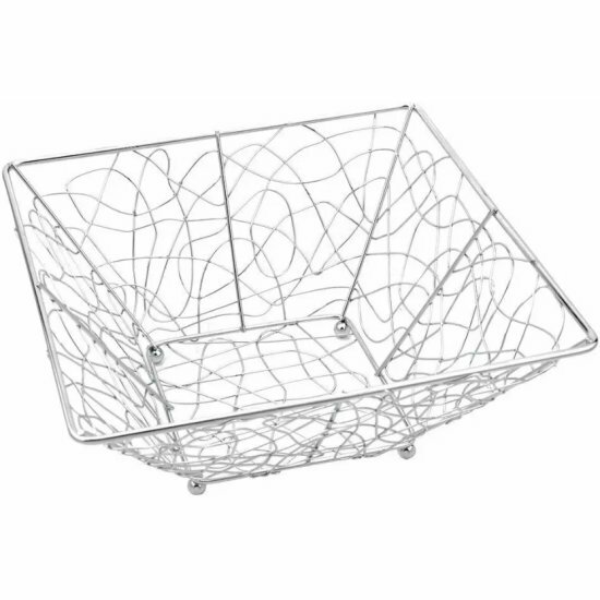 Фруктовница Regent Inox Linea TRINA 24х24х10 см (93-TR-01-05)