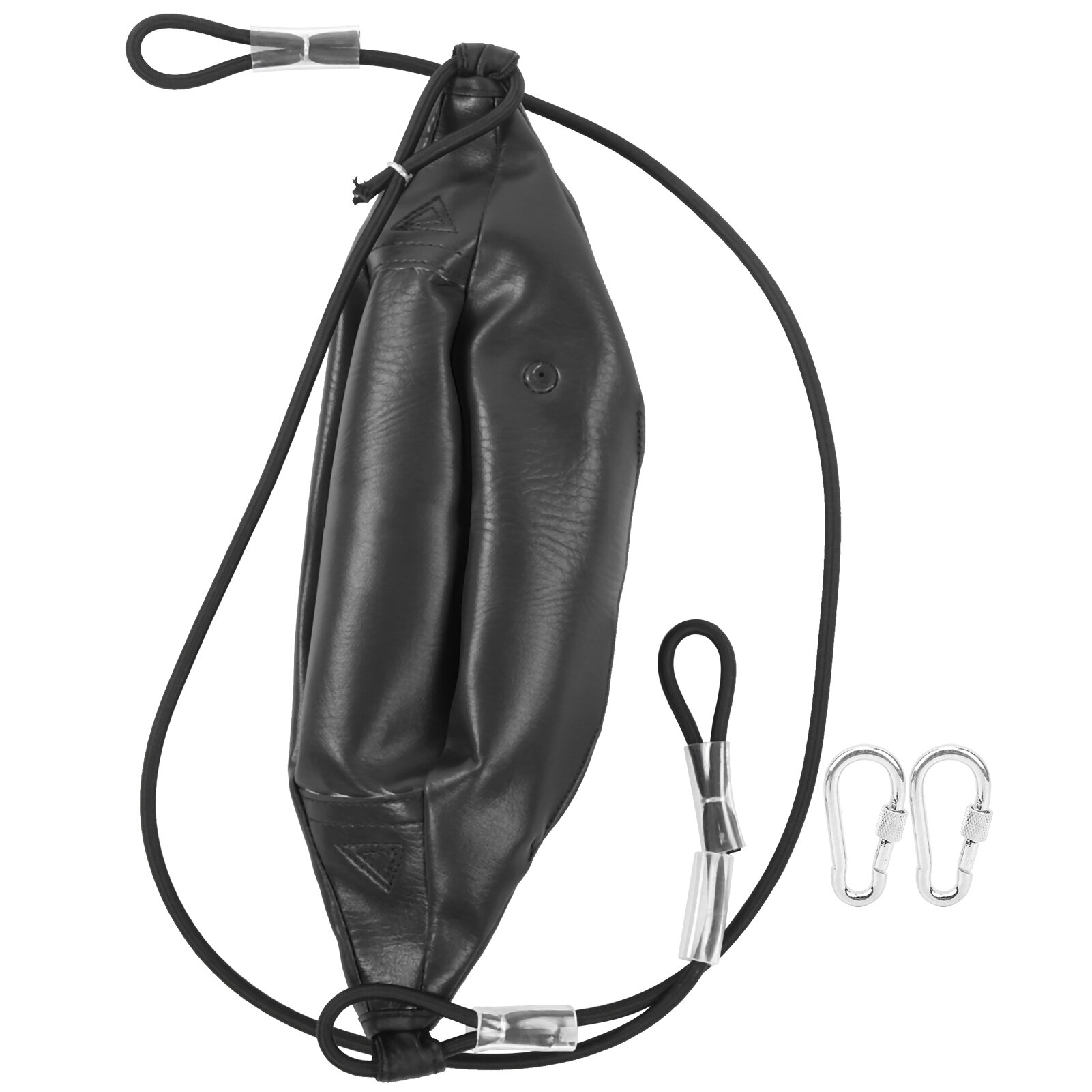 Надувной боксерский мешок для бокса, груша, PU, поворотный, для тайского бокса, черный