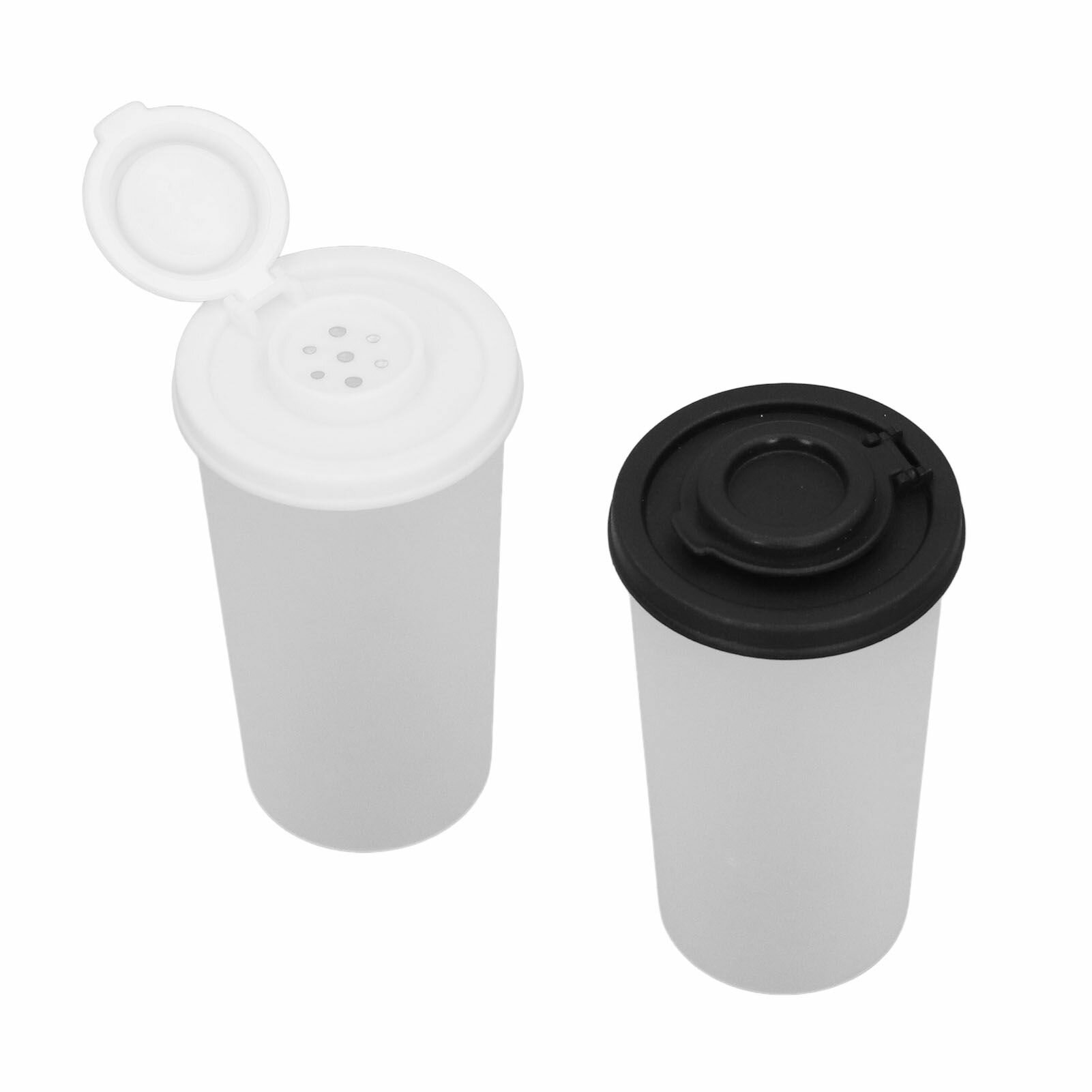 2шт большой дозатор для соли и перца, многоразовый контейнер для приправ для кемпинга и пикника, пластиковый