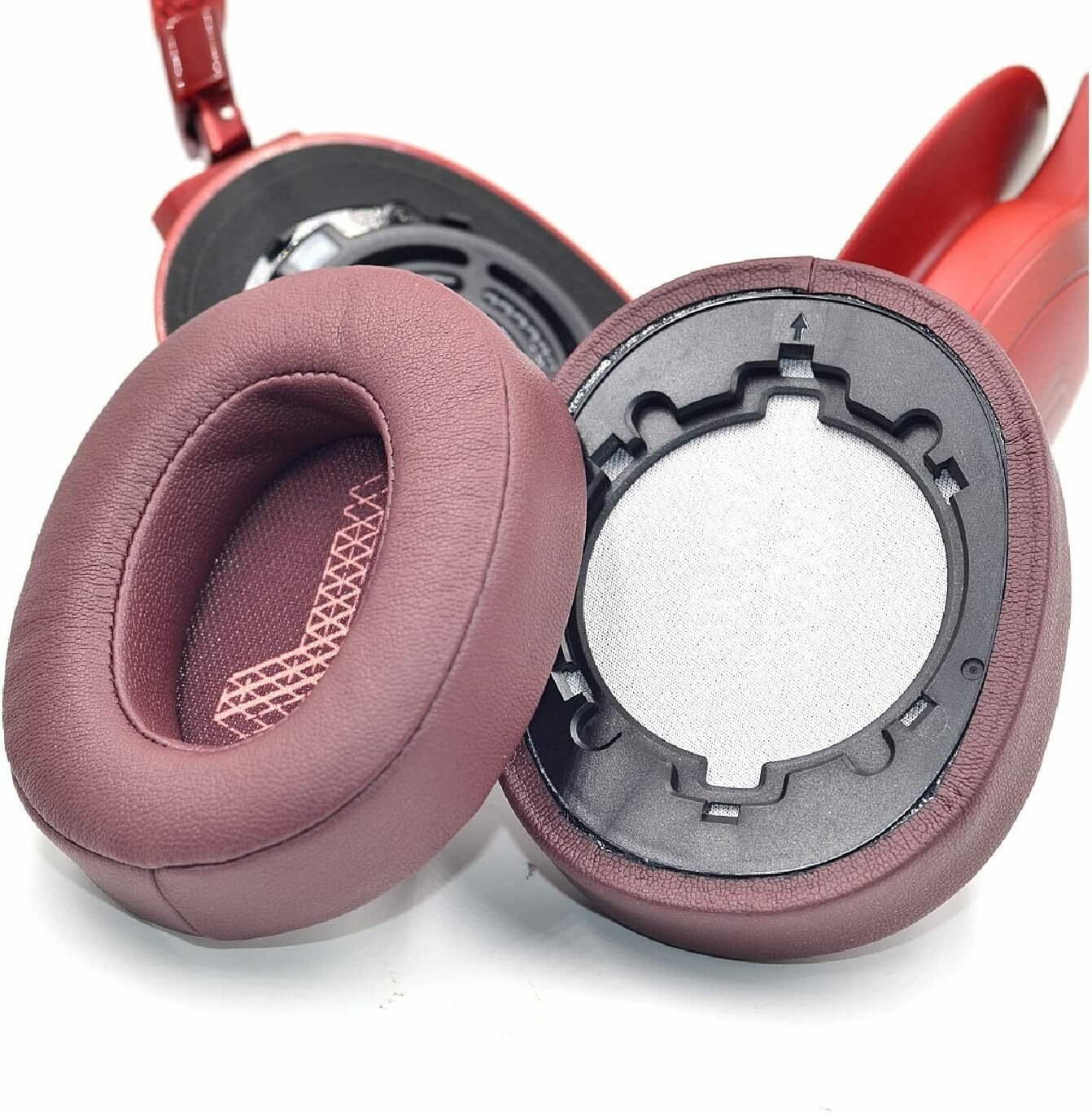 Чехол для наушников, для JBL LIVE500B, винно-красный