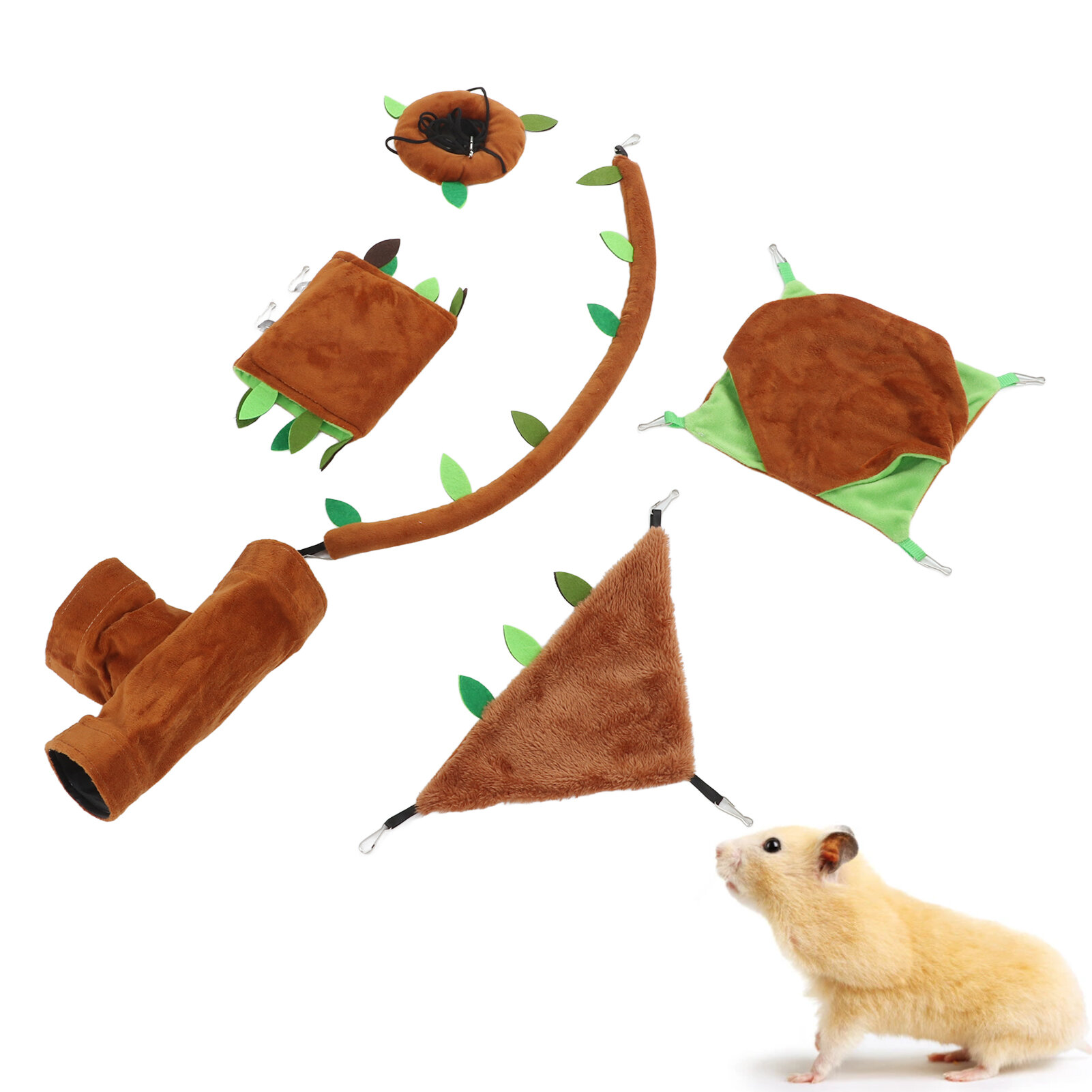 Шт. подвесной гамак для хомяка, теплый комплект кровати для мелких животных для хомяка, крысы, морской свинки, сахарный планер