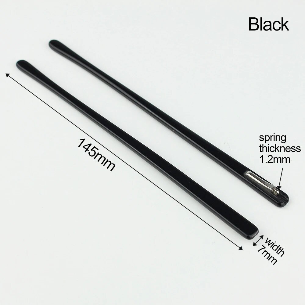 Запасные части для очков Besmic, ацетатные дужки, черные, коричневые, красные, синие Черный, Black