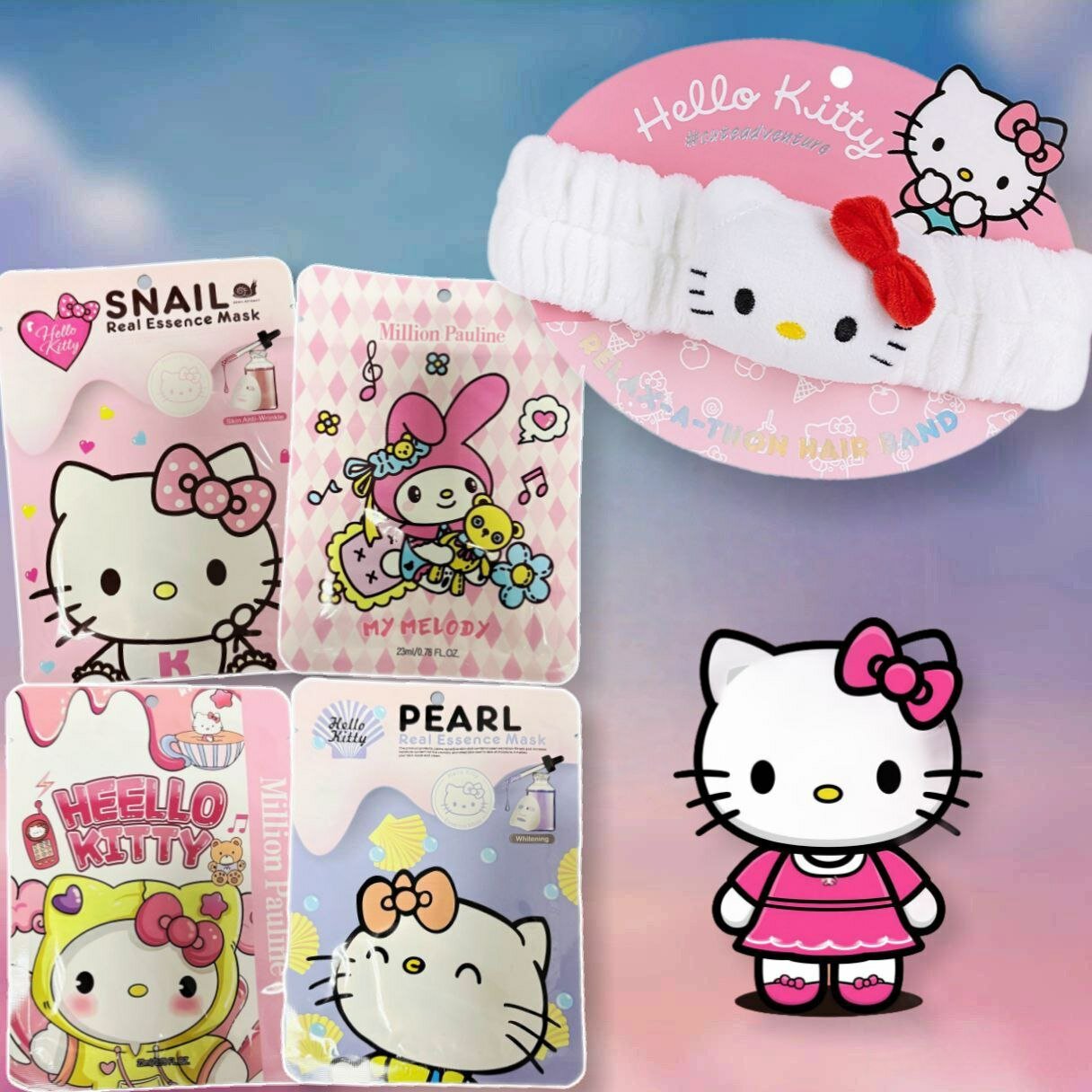 Набор масок для лица " Hello Kitty"