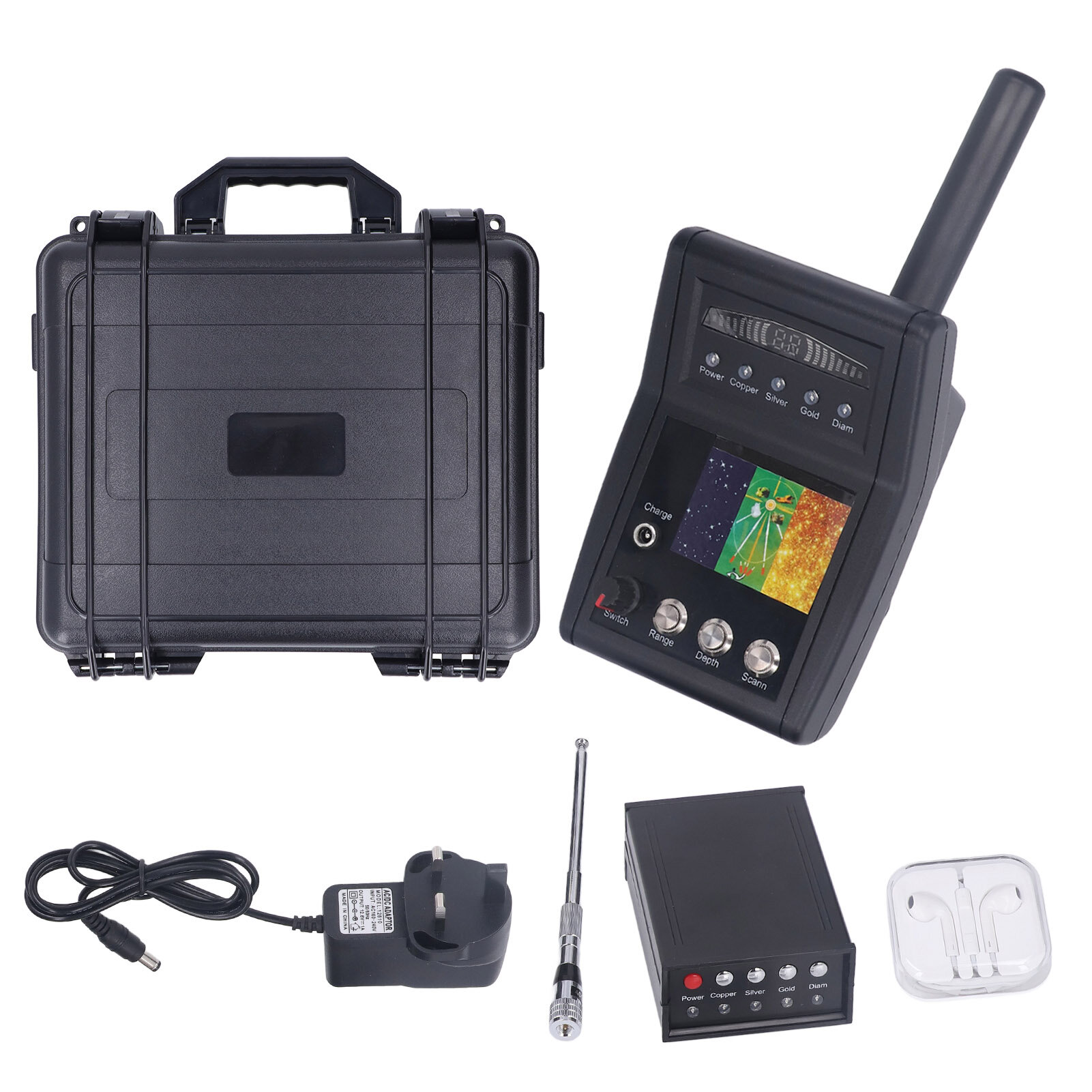 Ручной металлоискатель пинпоинтер для outdoors