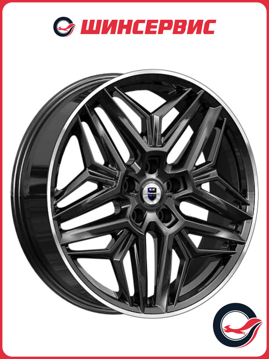 Литой диск КиК Колумб R19x7.0J 5x108 ET36 ЦО65.1