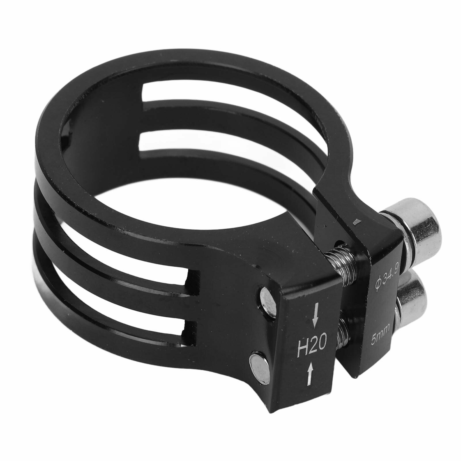 Зажим для подседельного штыря велосипеда, алюминиевый сплав, быстросъемный, 34,9 мм, карбоновый, для горных и шоссейных велосипедов.