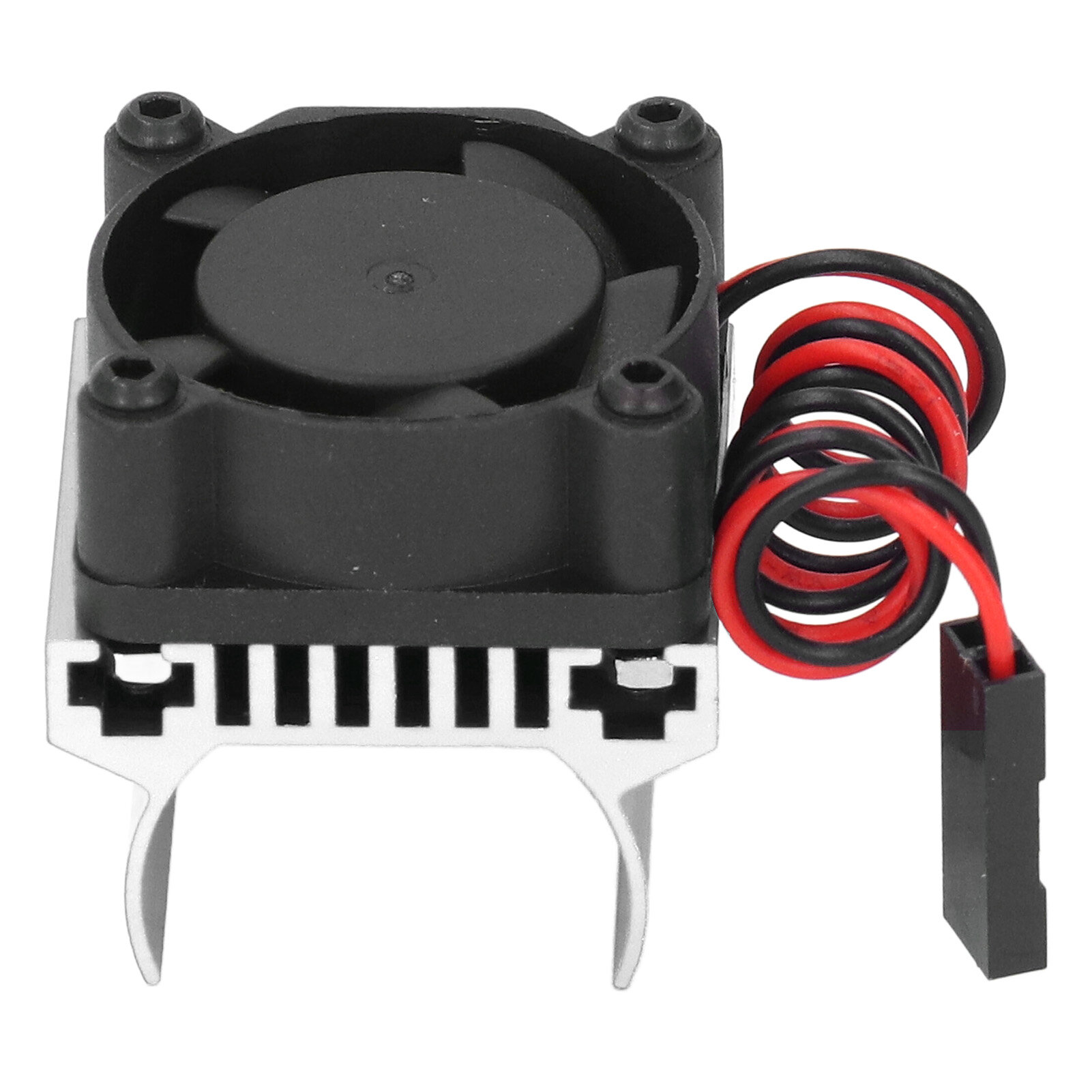 RC Motor Cooling вентилятор вентилятор вентилятор RC аксессуар для Traxxas 1/18 Дистанционное управление Car Silver