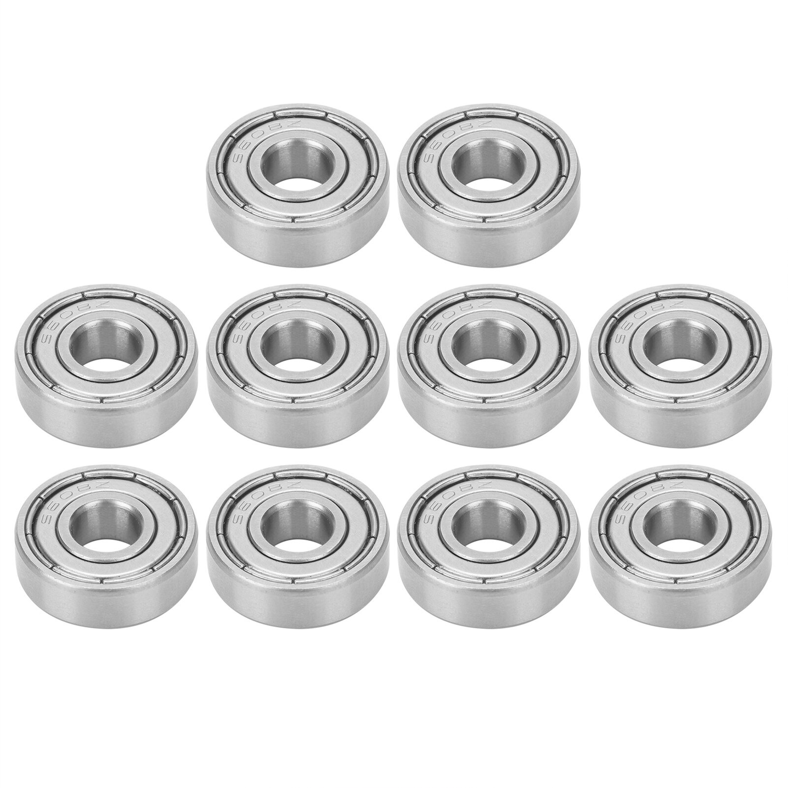 10ШТ Шарикоподшипники из Нержавеющей Стали S608Z 8x22x7mm для Лонгбордов, Роликовых Коньков, Деталей