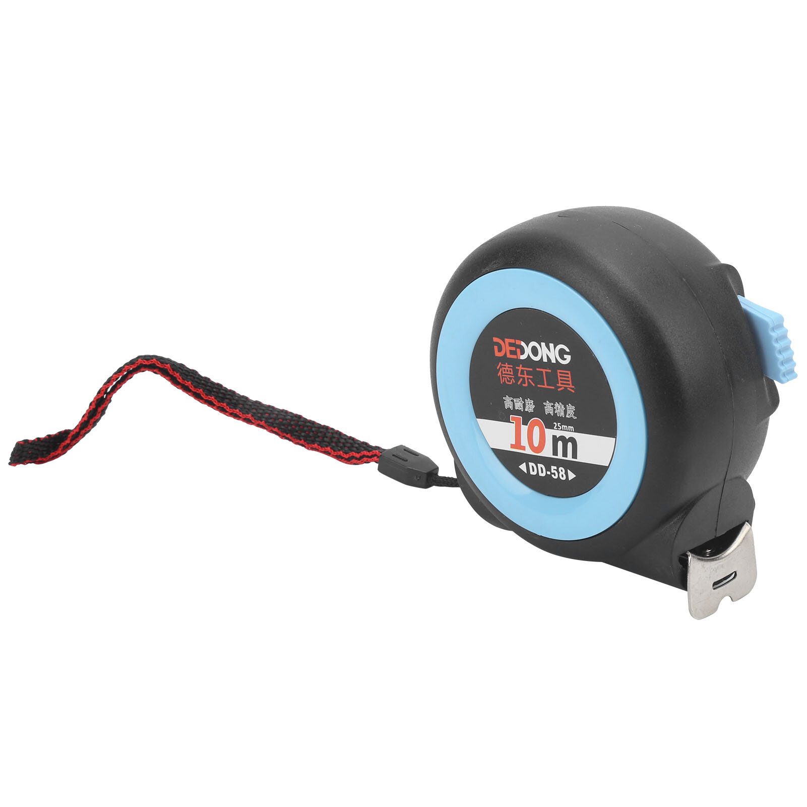 Линейка рулетка 32.8ft 10 метров x 25мм твердая выдвижная блокирующая стальная для строительства плотницких работ