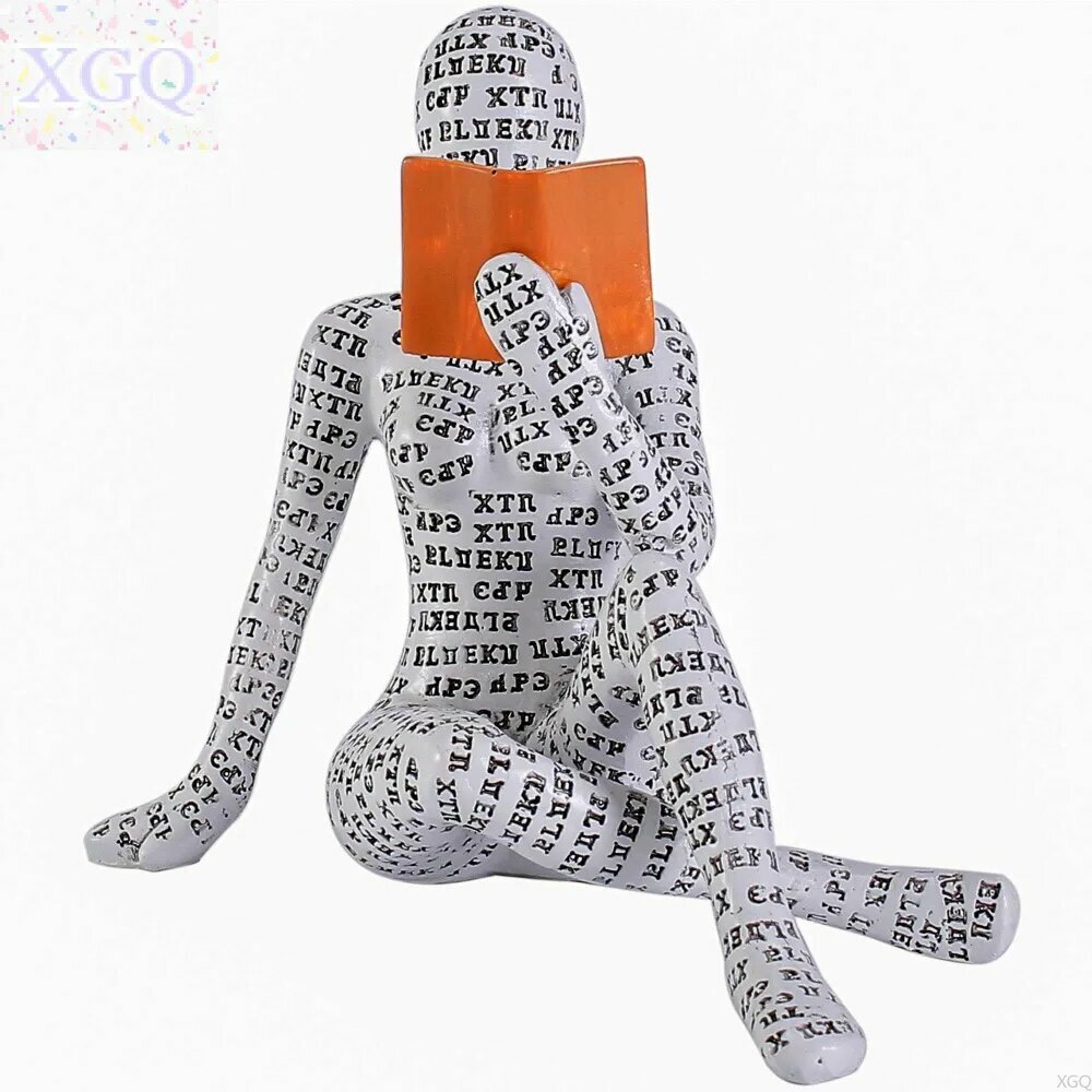Статуя Читающей женщины, Скульптура Мыслителя, Reading womanXGQ