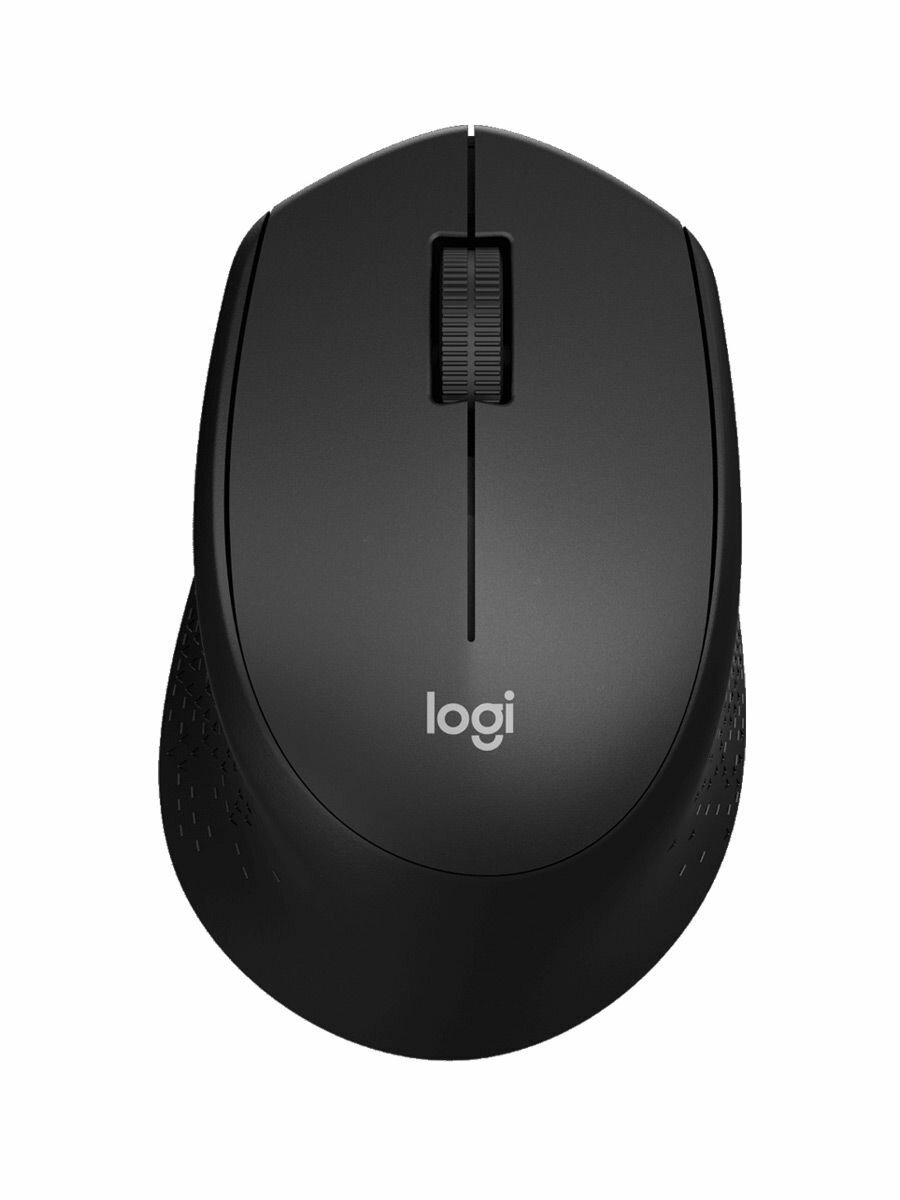 Мышь беспроводная LOGITECH M330 Silent Plus Black (910-004909)