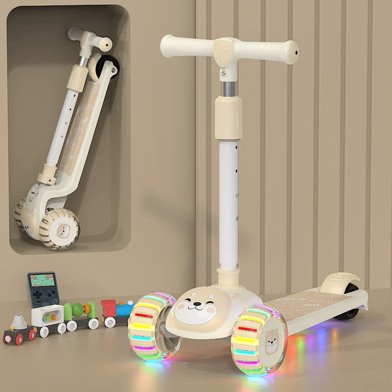 Детский 3-в-1 самокат | Трансформер (беговел/самокат) | Складной