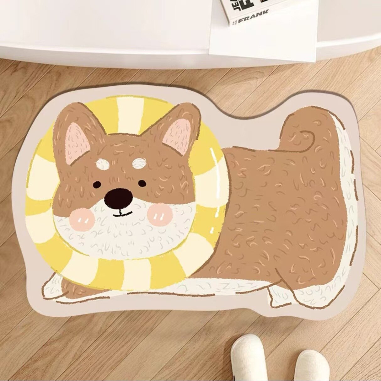 Коврик для ванной комнаты FRAINK Cute Pet Paradise, нескользящий, плотный, 5 моделей