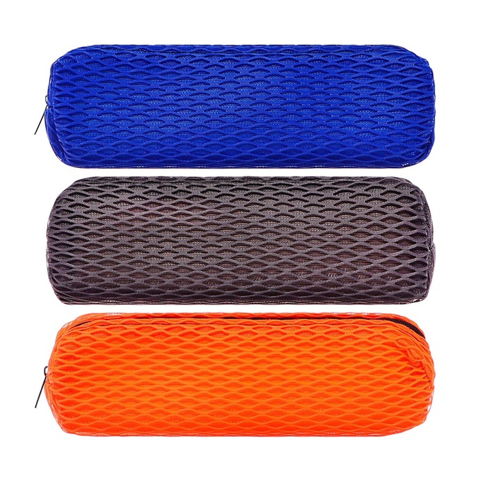 Пенал Сима-ленд «Сетка», текстиль, на молнии, 1 отделение, цвет микс