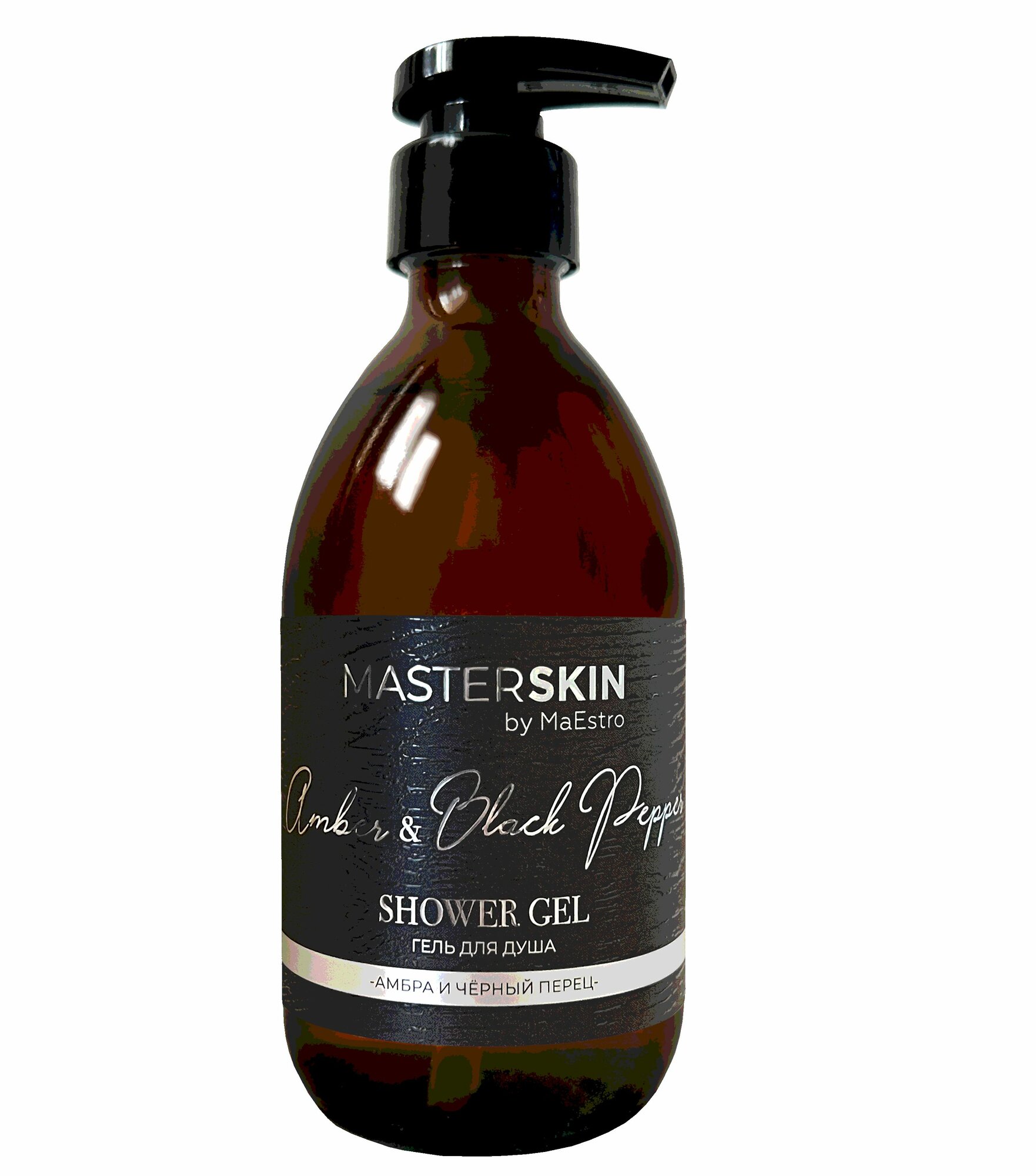 Гель для душа AMBER & BLACK PEPPER Maestro Cosmetics, 250 мл