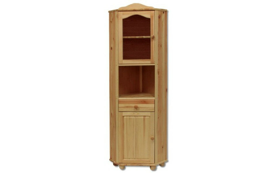 Буфет Мебель от Орлова "Форест Premium", угловой, бесцветный лак, массив сосны.