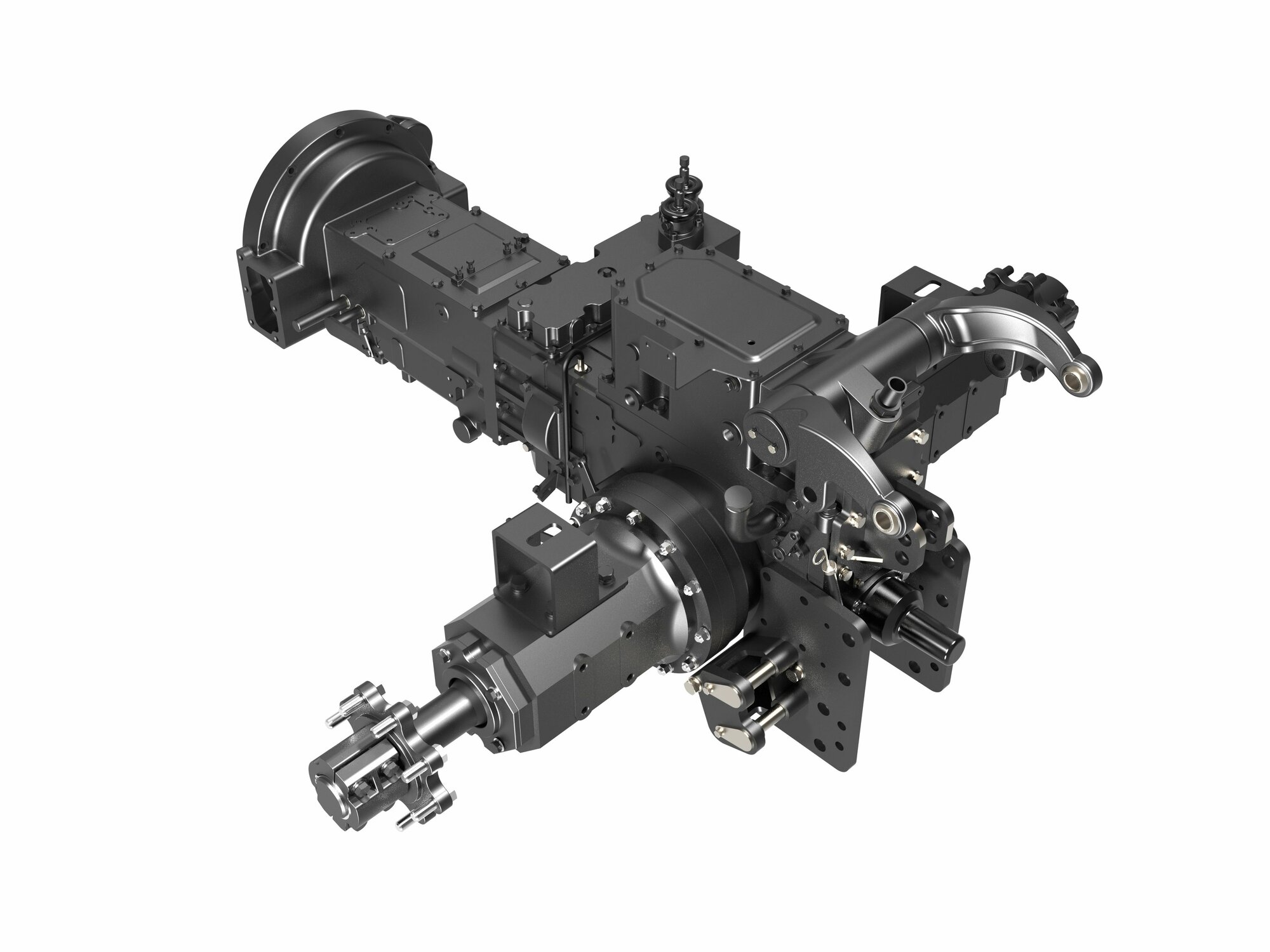 Коробка переключения передач шасси TB, в сборе