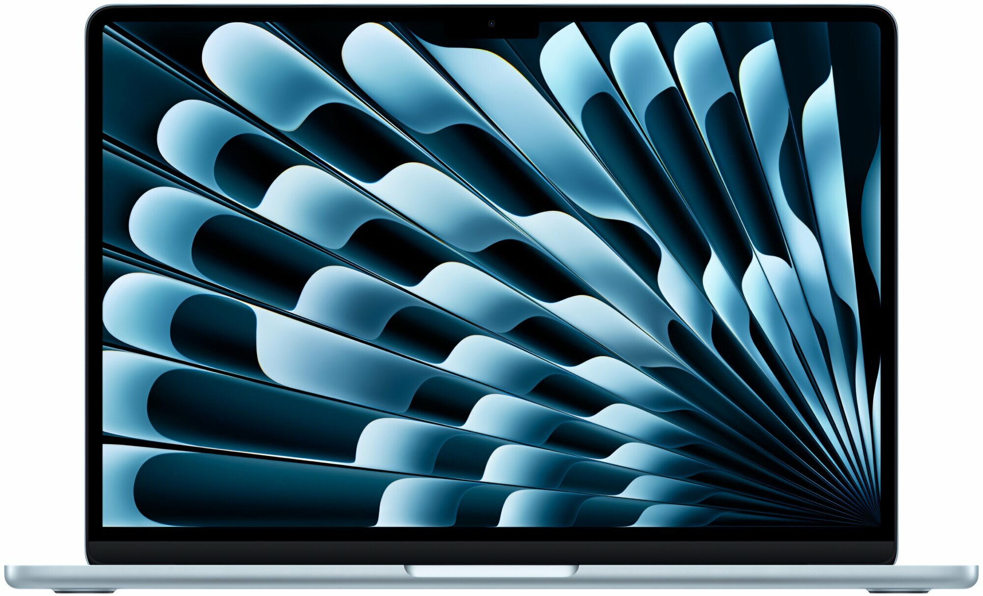 Ноутбук Apple MacBook Air 13” (2025), M4 (8 ядерный CPU), 16 ГБ RAM, 512 ГБ SSD, Sky Blue, MC6U4, английская клавиатура