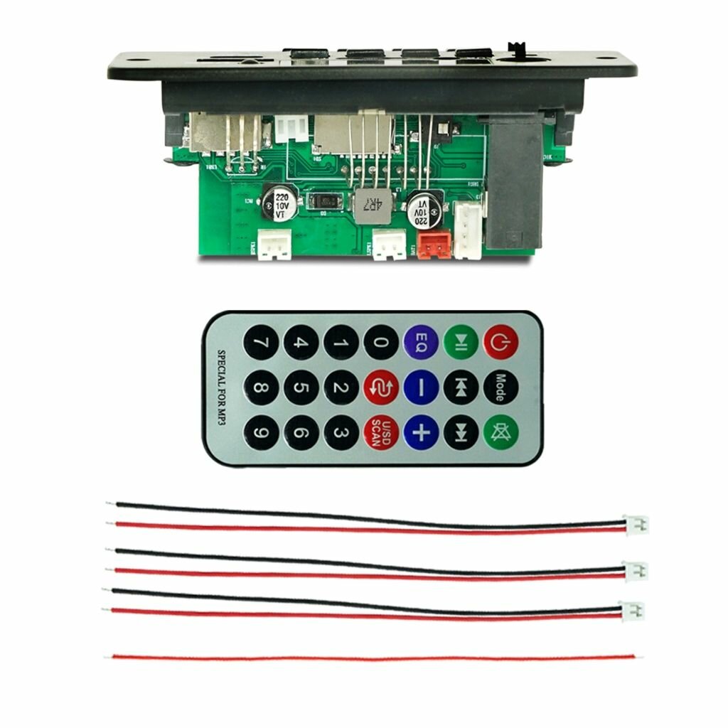 Модуль декодирования Bluetooth MP3 для авто