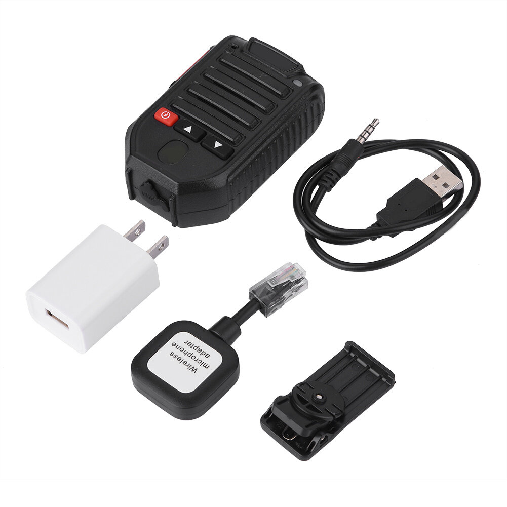 Ручной беспроводной Bluetooth-микрофон-динамик для автомобильной магнитолы QYT KT Mobile