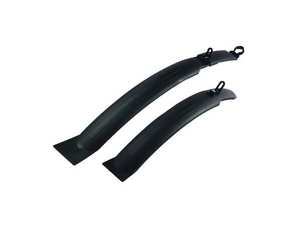 Крылья велосипедные щитки Simpla V-BRAKE SDE для колес 24"-26" универсальные черные