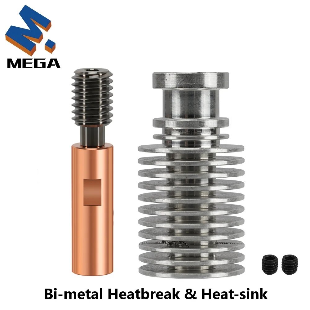 E3D V6 Комплект радиатора с терморазрывом из титанового сплава, биметаллическое горло для Kingroon KP3S KP3S Pro S1 KP5L, детали для 3D-принтера, аксессуары