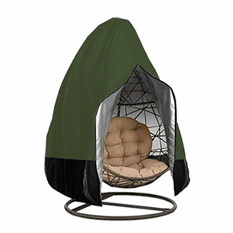 Чехол для садовых качелей, 200*230 см, бежевый, Черный и зеленый