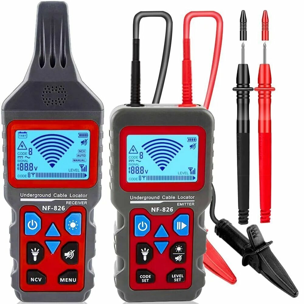 Приборы для защиты кабеля от износа NOYAFA NF-826, Подземный кабельный тестер