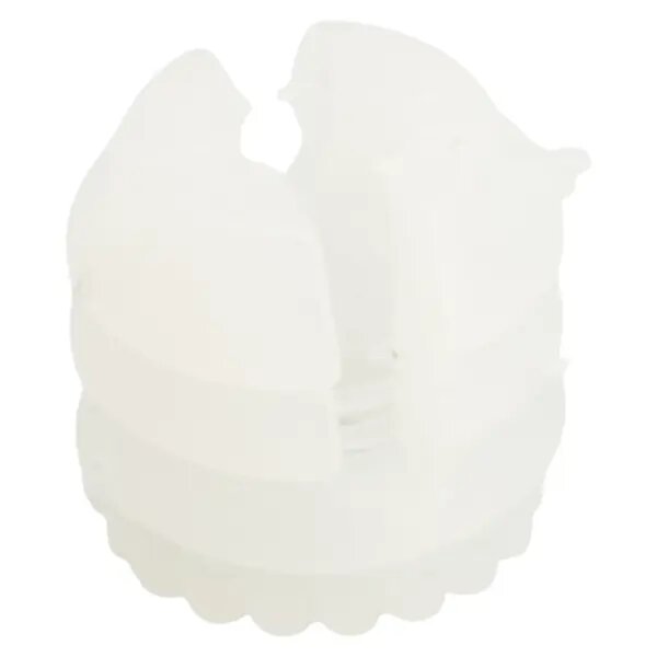 Футорка под саморез 6x11 мм пластик цвет белый 8 шт.