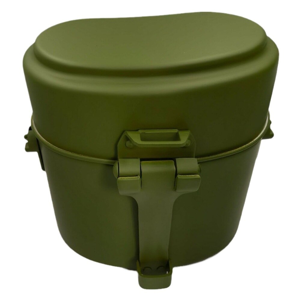 Ланч-бокс "Немецкий", многофункциональный, 1,5л, армейский зеленый