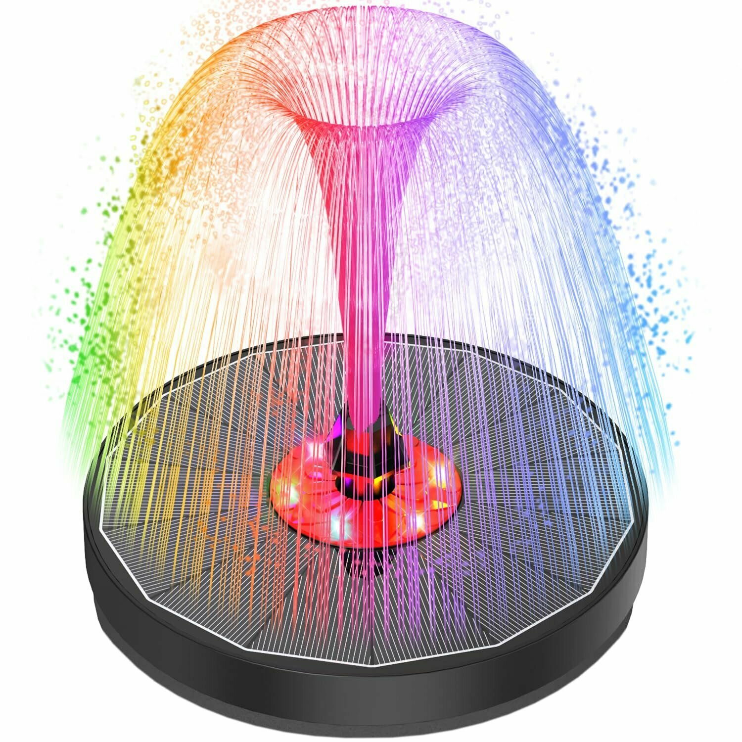 Декоративный садовый фонтан с солнечной батареей / Фонтан для открытого бассейна