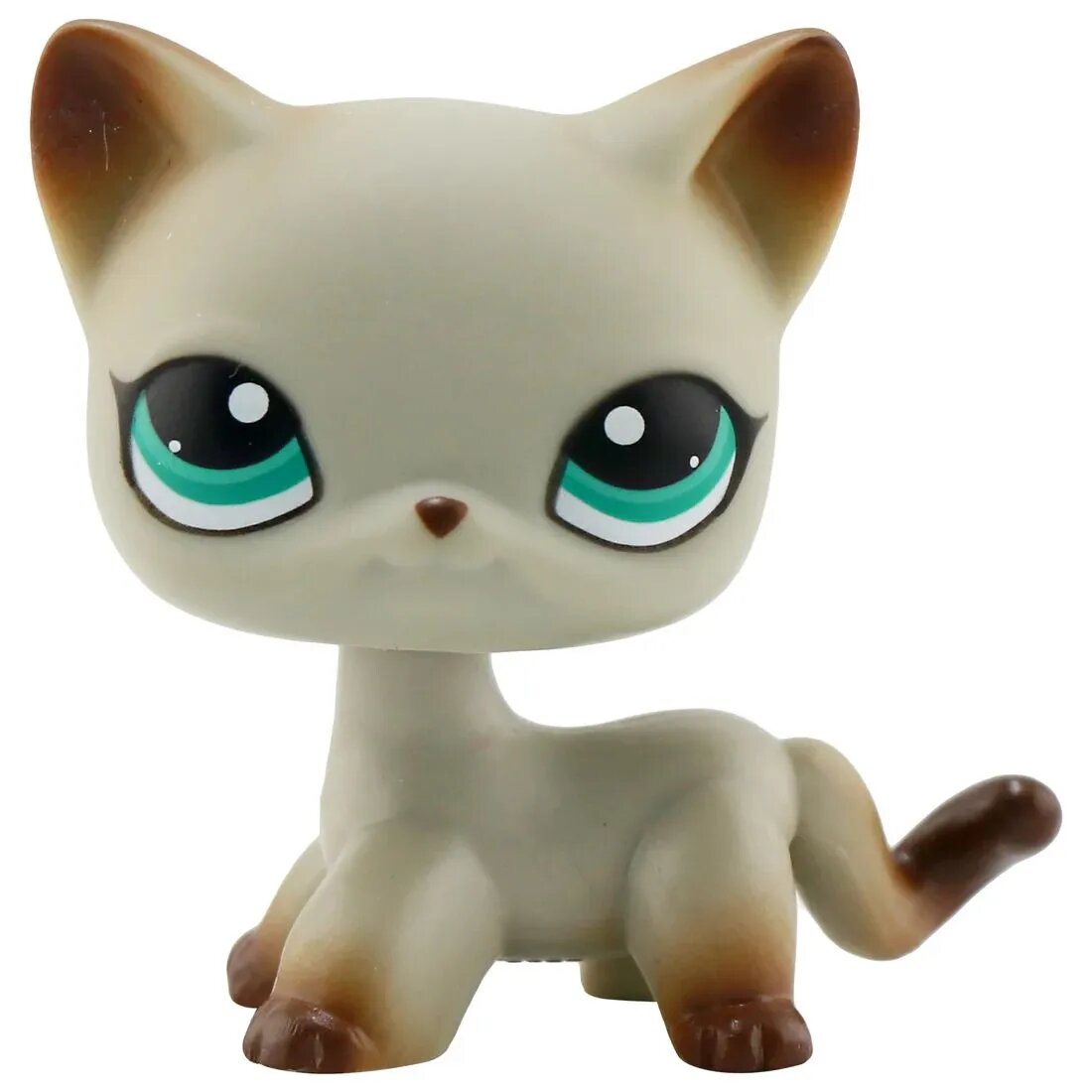 Игровой набор с куклой, Littlest Pet Shop #391 Короткошерстный кот, Кошечка, кошка, фигурка LPS, зоомагазин