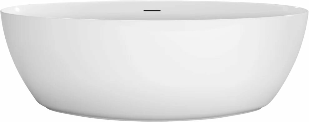 Акриловая ванна BelBagno BB707-1860-880 186x88, на ножках, отдельностоящая, белая, глянцевая, овальная