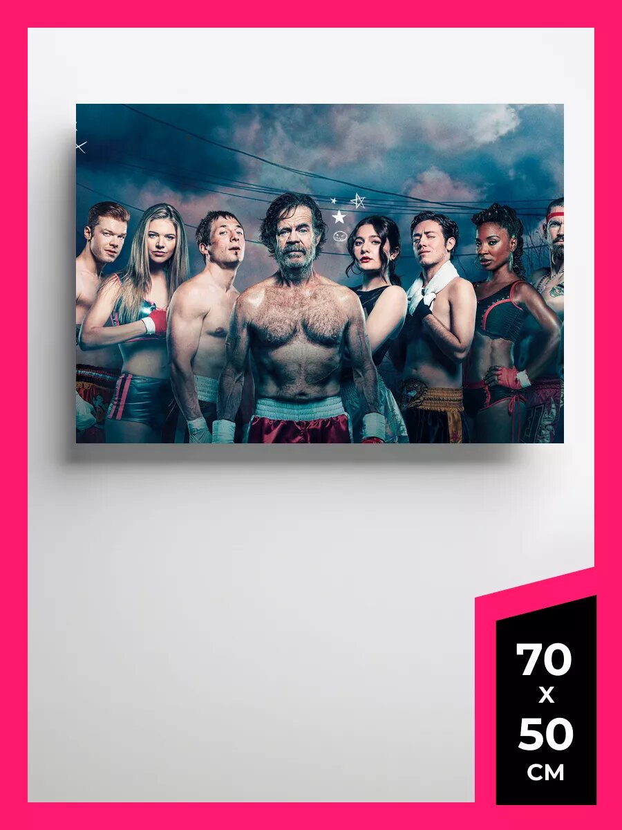 Постер Бесстыжие плакат Shameless А1, А2, А3, 50х70 9, матовая фотобумага премиум качества