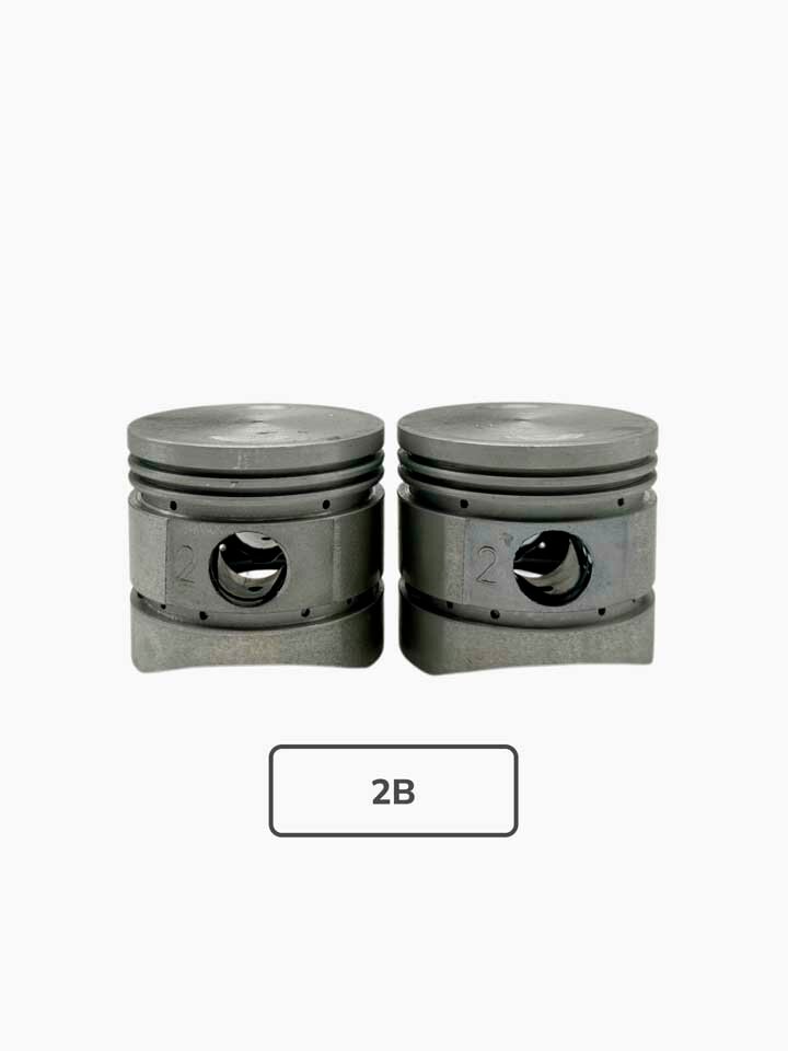 Поршень на мотоцикл Урал 2В (комплект)