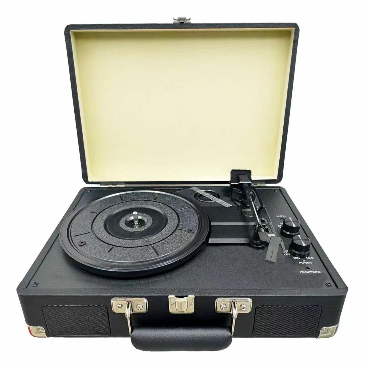 Виниловый проигрыватель Alive Audio GLAM, черный, GLM-01