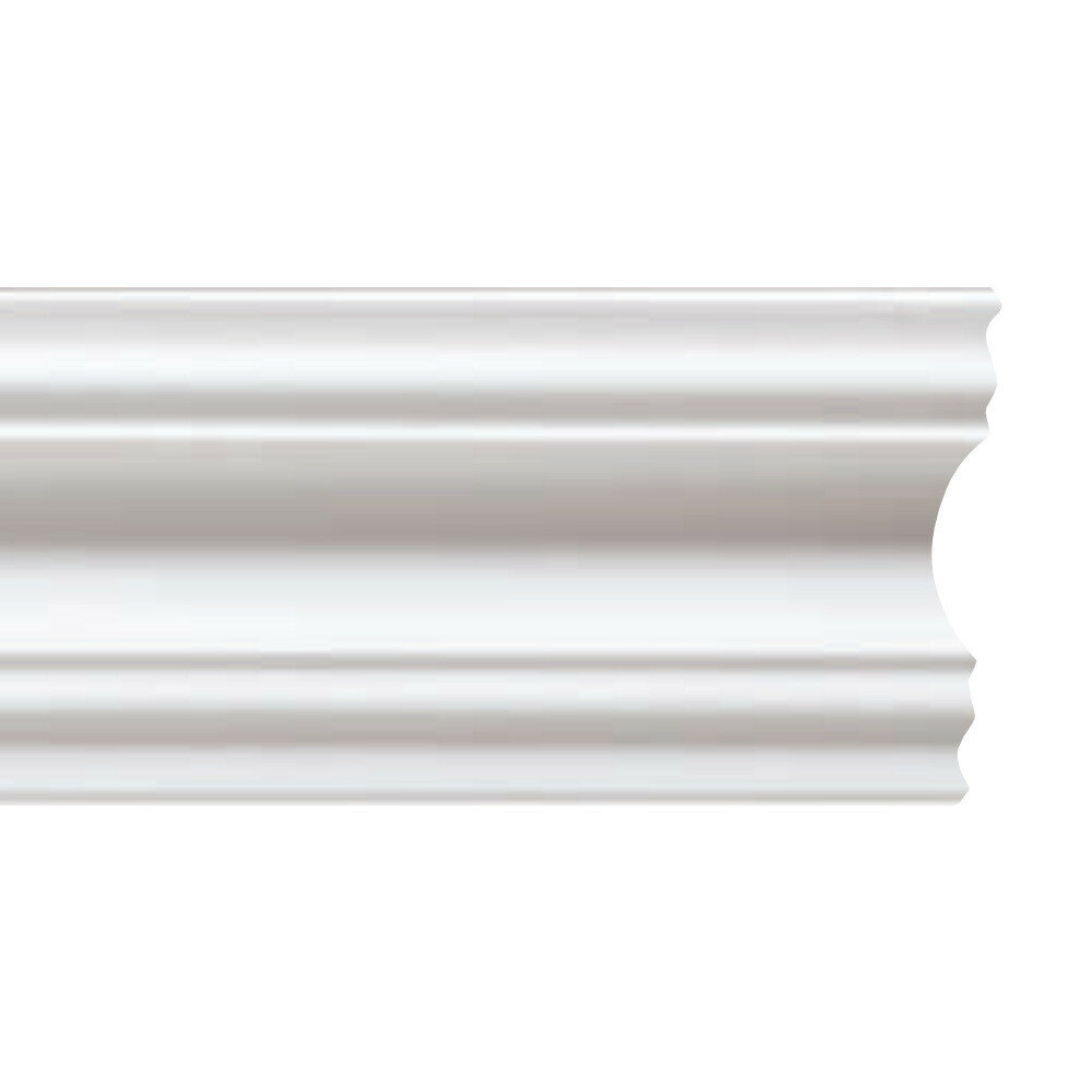 Плинтус потолочный из пенополистирола 104х104х2000 мм Солид С 43/105