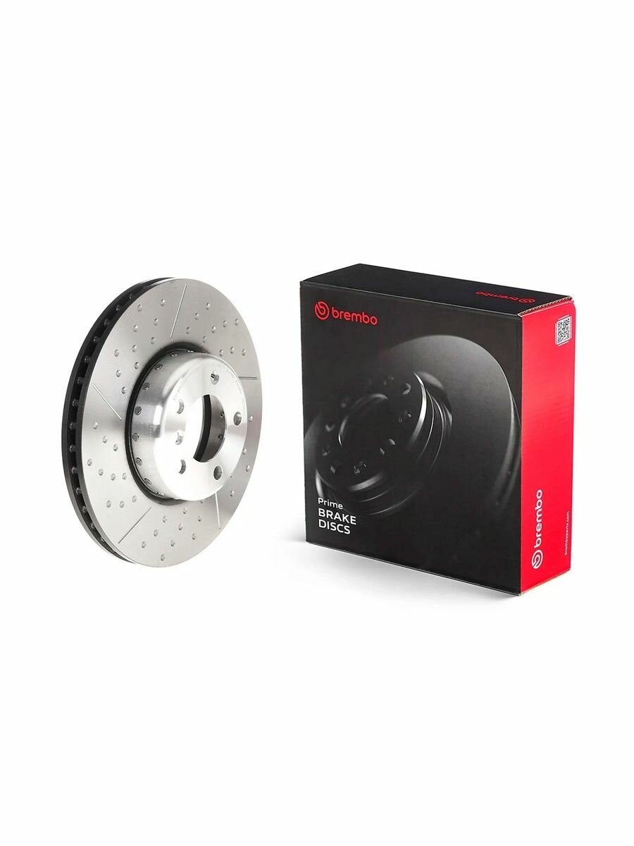 Диск тормозной передний вентилируемый BREMBO 09C39813 для BMW 1,2, 3, 4