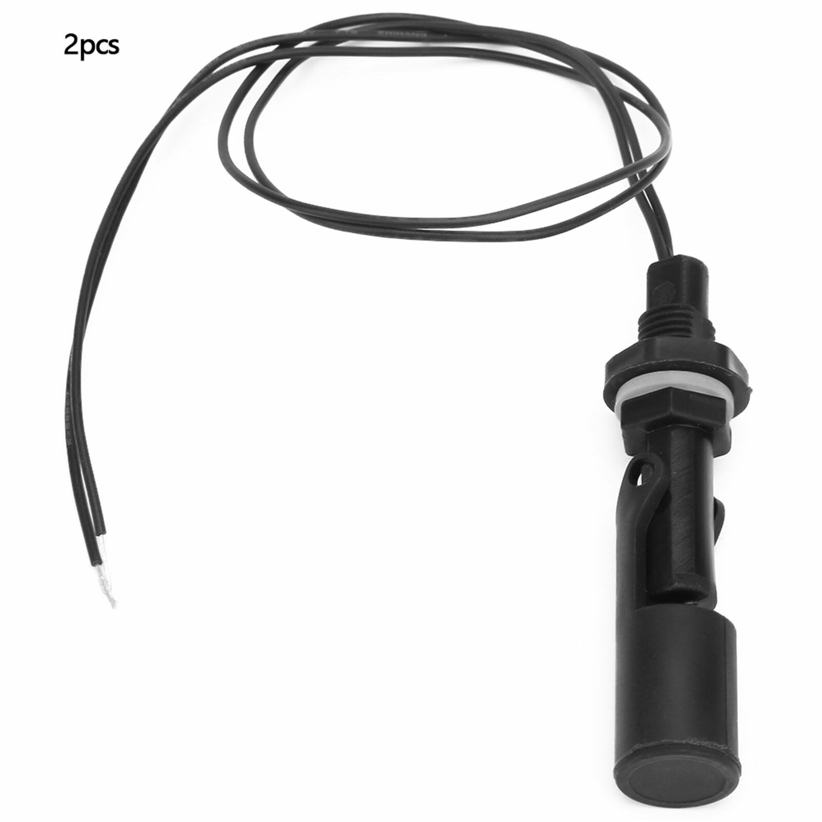 2 шт, датчик уровня воды в баке из полипропилена, поплавковый выключатель, горизонтальный, жидкостный, тип C, управление для водяных баков и резервуаров
