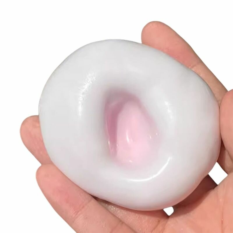 Ледяная корка, клейкие рисовые клецки, музыка для замешивания пельменей, шар ручной работы, которому можно придать форму медленно отскакивающего декомпрессионного артефакта, игрушка-персиковый порошок